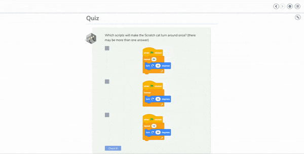 Teaching Scratch on the Codio Platform